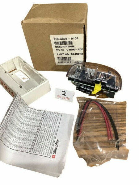 Simplex 4906-9104 Fire Alarm for sale online | eBay