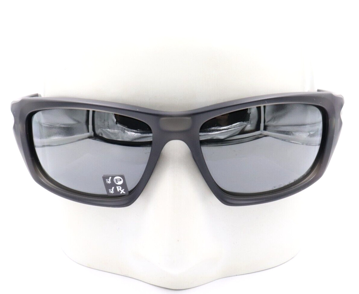 Oakley Valve Matte Gray Smoke Black Iridium Polarized Sunglasses OO9236 ...
