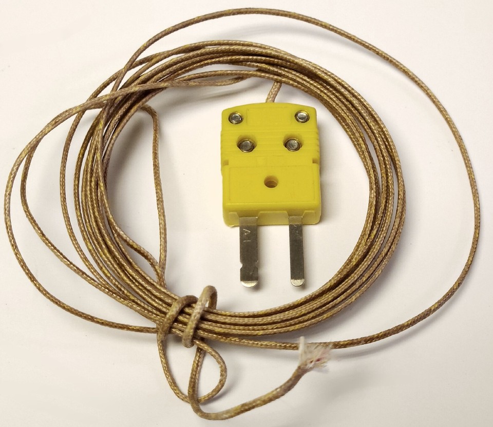 OMEGA K Type Flat Probe Type CH+ AL-Thermocouple Cable CH AL | eBay