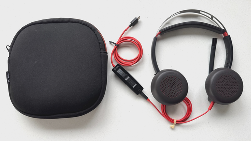 Plantronics Poly Blackwire C5220T Stereo USB-C/3.5mm Jack Corded ...