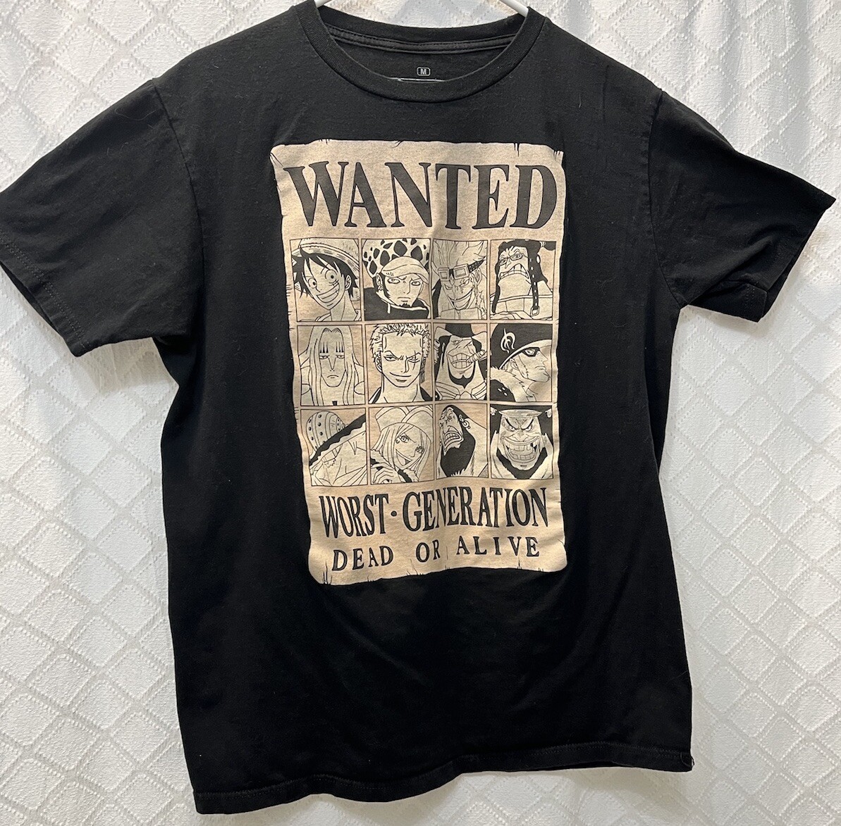 One Piece Wanted Poster Worst Generation Black Size M… - Gem
