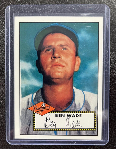 1995 Topps Archives Ben Wade 1952 Reprint #389 MINT* | eBay
