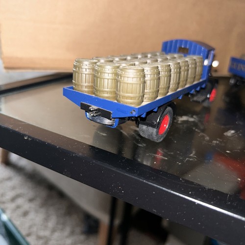 Asam Smith Hart Models 1.48 White Metal scammell flatbed and drag ...