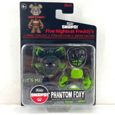 Funko Snaps!: FNAF Five Nights at Freddy's Phantom Foxy Figure Toy Gift ...
