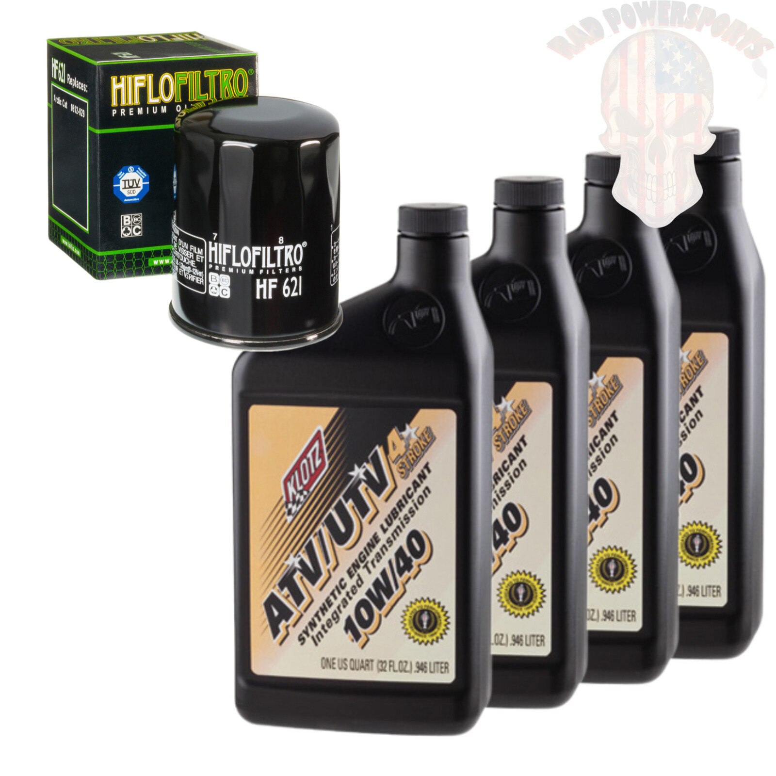 10W-40 Oil Change Kit For 2007 Arctic Cat 650 H1 4X4 Automatic Tbx | eBay