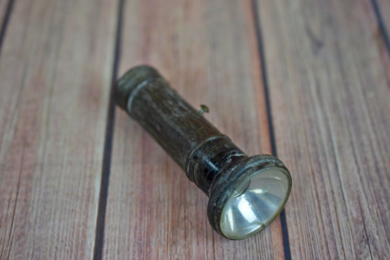 WW2 German mini DAIMON Torch Wehrmacht Field Tin signal small ...