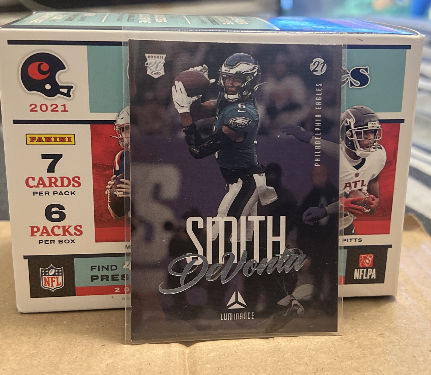 Devonte Smith Rookie Chronicles Luminance #211 Philadelphia Eagles RC ...