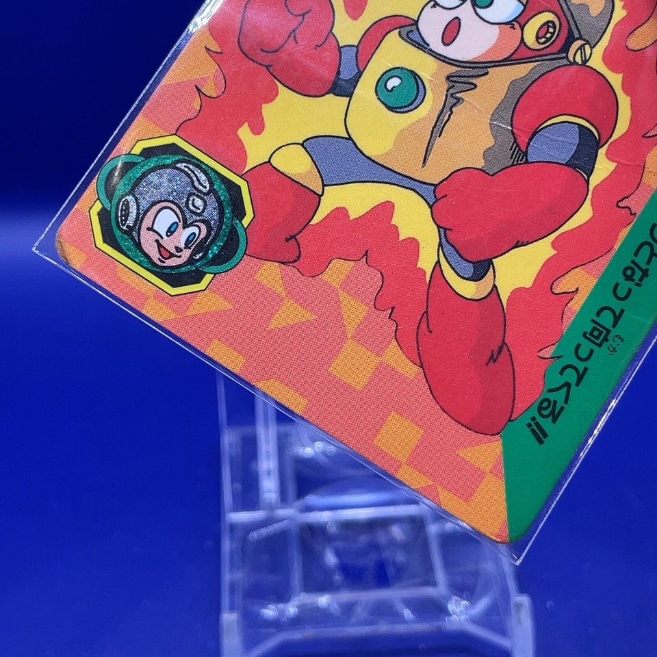 Heat Man - Mega Man 2 Rock Man CG Capcom 1992 Japan #001 | eBay