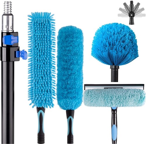 20 Foot High Reach 5-to-12 Foot Long Duster for High Ceilings Fan ...