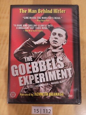 The Goebbels Experiment The Man Behind Hitler (DVD, 2006) Rare NEW ...