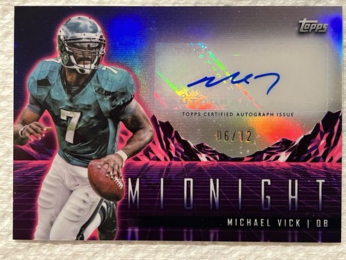 2024 Topps Midnight Horizon Signature MICHAEL VICK Auto SP 06/12 HZS-MV ...