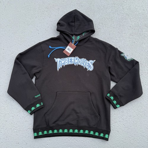 Men’s Mitchell & Ness NBA Playmaker Fleece Hoodie Minnesota ...