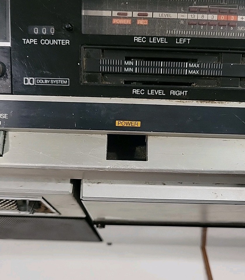 Sharp VZ-2000 Record Playing Boombox - For Parts Or Repair | eBay