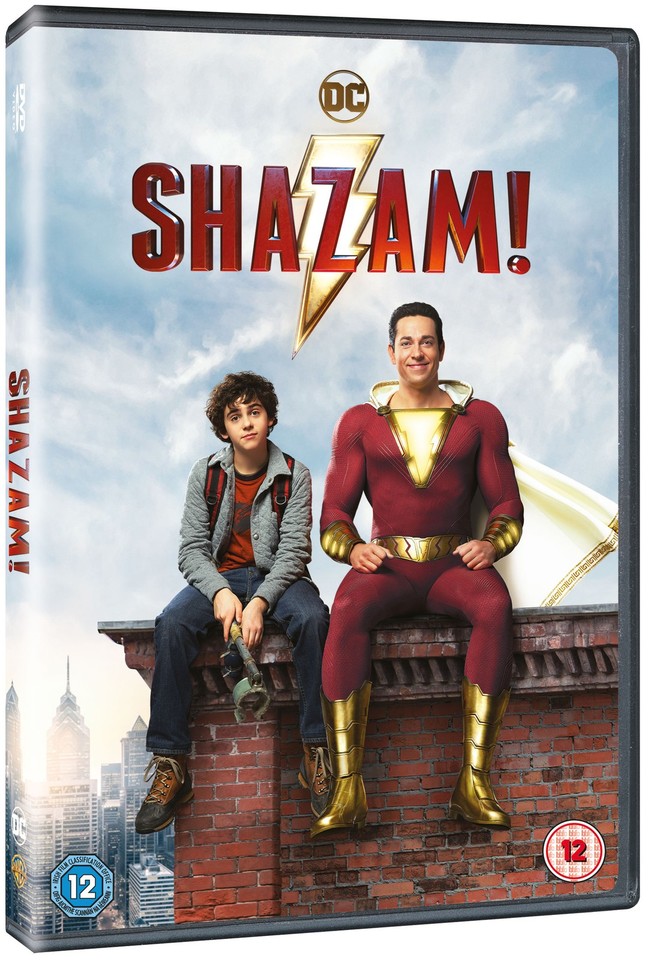 Shazam! (DVD) Adam Brody Asher Angel Djimon Hounsou Grace Fulton (US ...