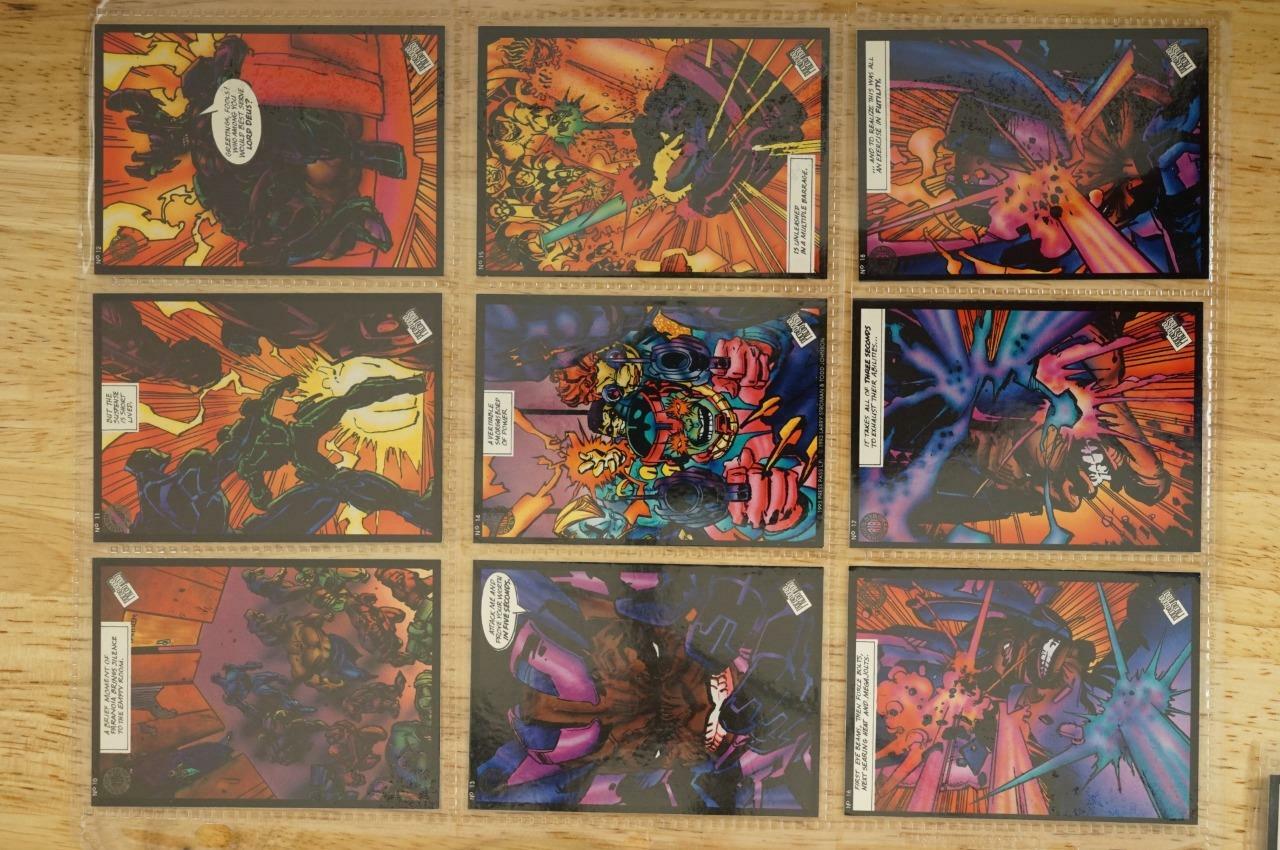 Press Pass 1993 Comic Book Trading Cards TRIBE Set Larry Stroman Todd ...