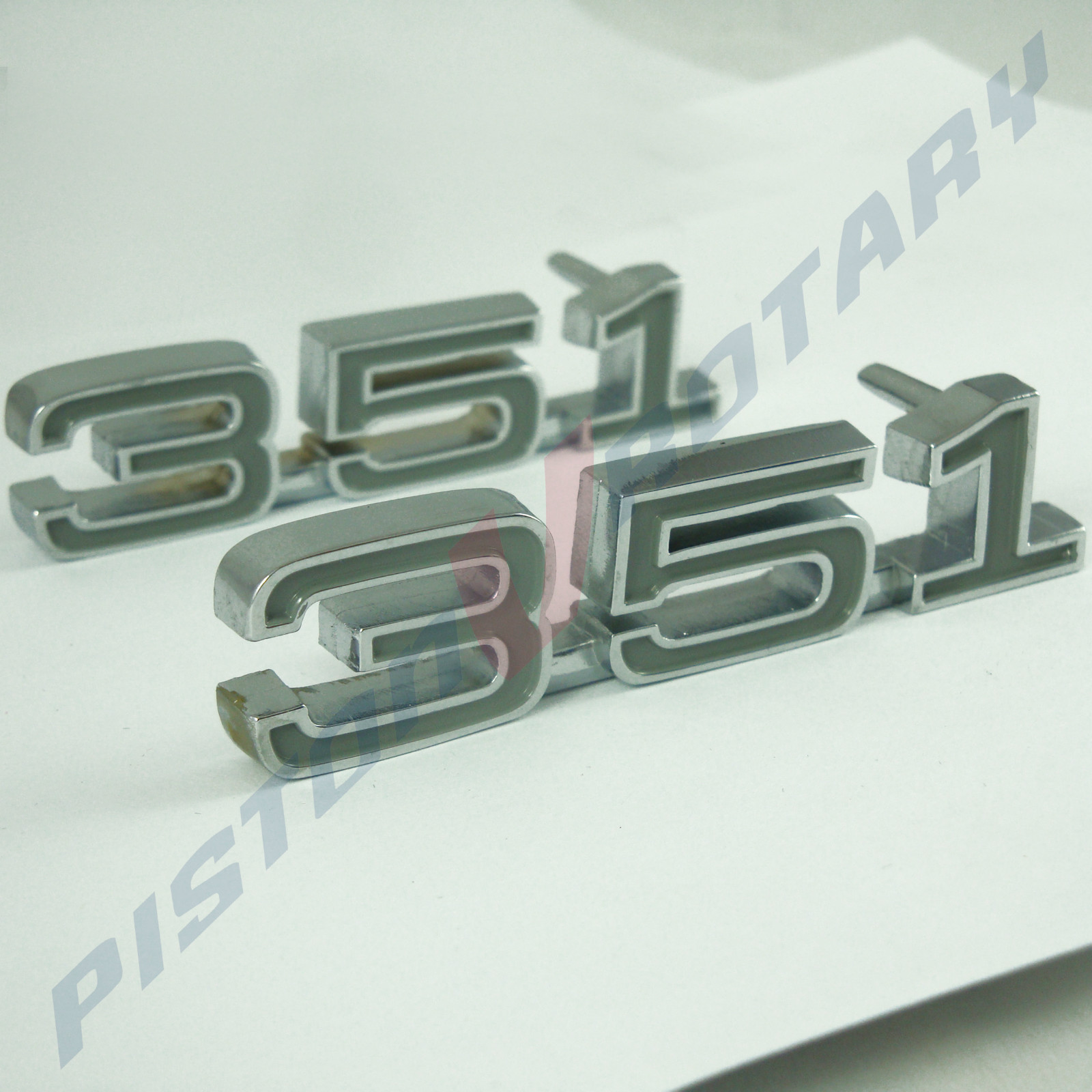 351 Guard Badges x2, NEW for XY XW ZC ZD Ford Falcon Fairlane fender ...