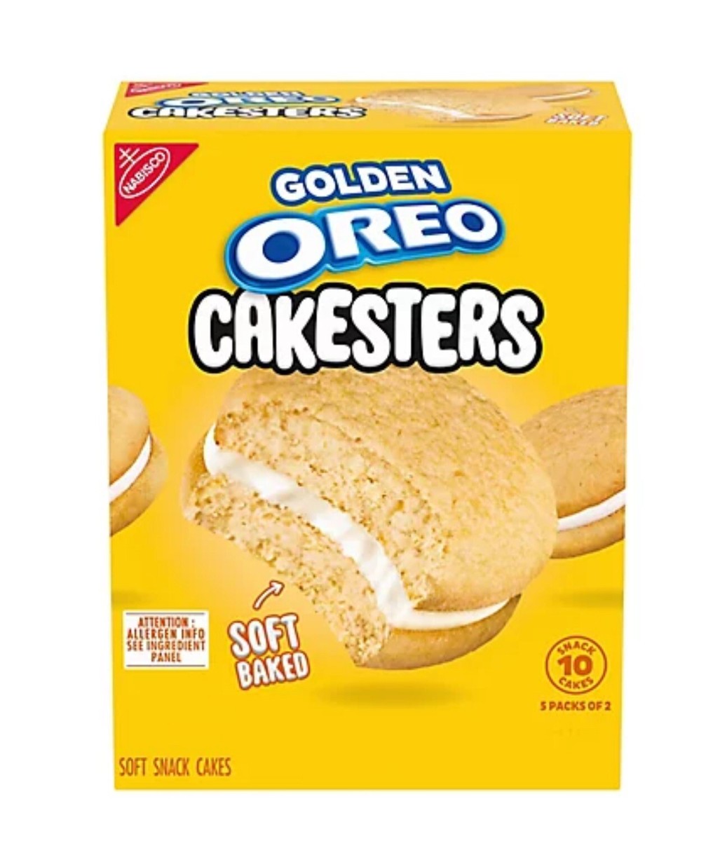 Oreo Cakesters Golden Oreo Cakesters Soft Snack Cakes Golden 285 G