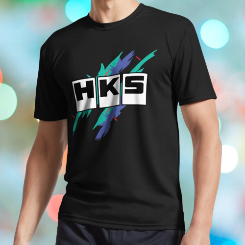 HOT SHIRT HKS RETRO PATTERN CLASSIC LOGO TSHIRT UNISEX TEE FUNNY USA ...