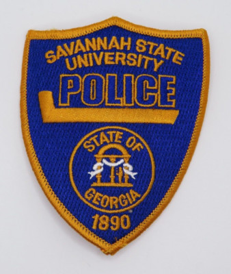 Savannah State University Police Patch ~ Georgia | eBay
