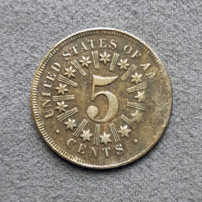 5 Cents 1867 United States Shield Nickel US Coin KM# 96 | eBay