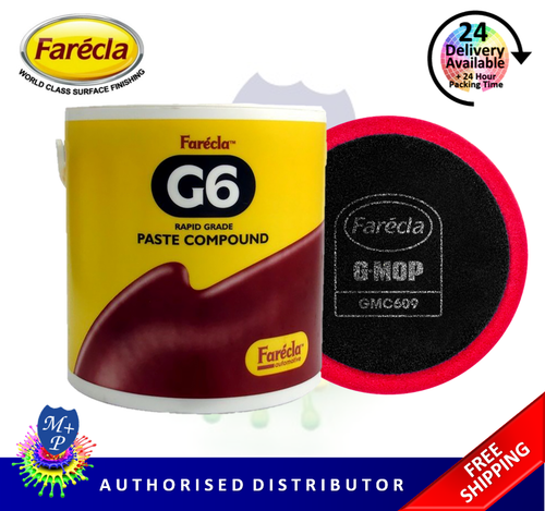 Farecla G6 Rapid Grade Paste Compound Polish 3kg Cutting G63000 With ...