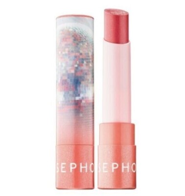 Sephora Lipstories Lipstick Balm ROLLER BOOGIE Coral-Orange Shimmer NEW ...