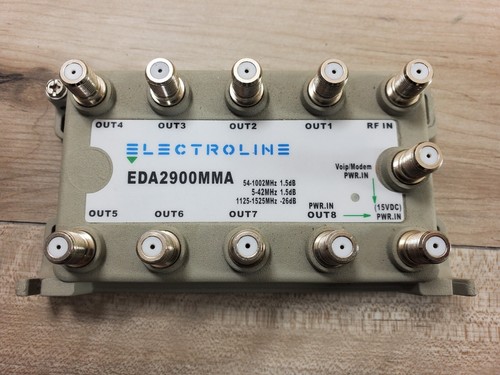 Electroline EDA2900MMA 8-port RF/CATV Distribution Amplifier No Power Adapter | eBay