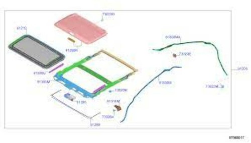 New Genuine Nissan Sunroof Drain Hose Grommet (2021-2022) OE 74816JU40D ...