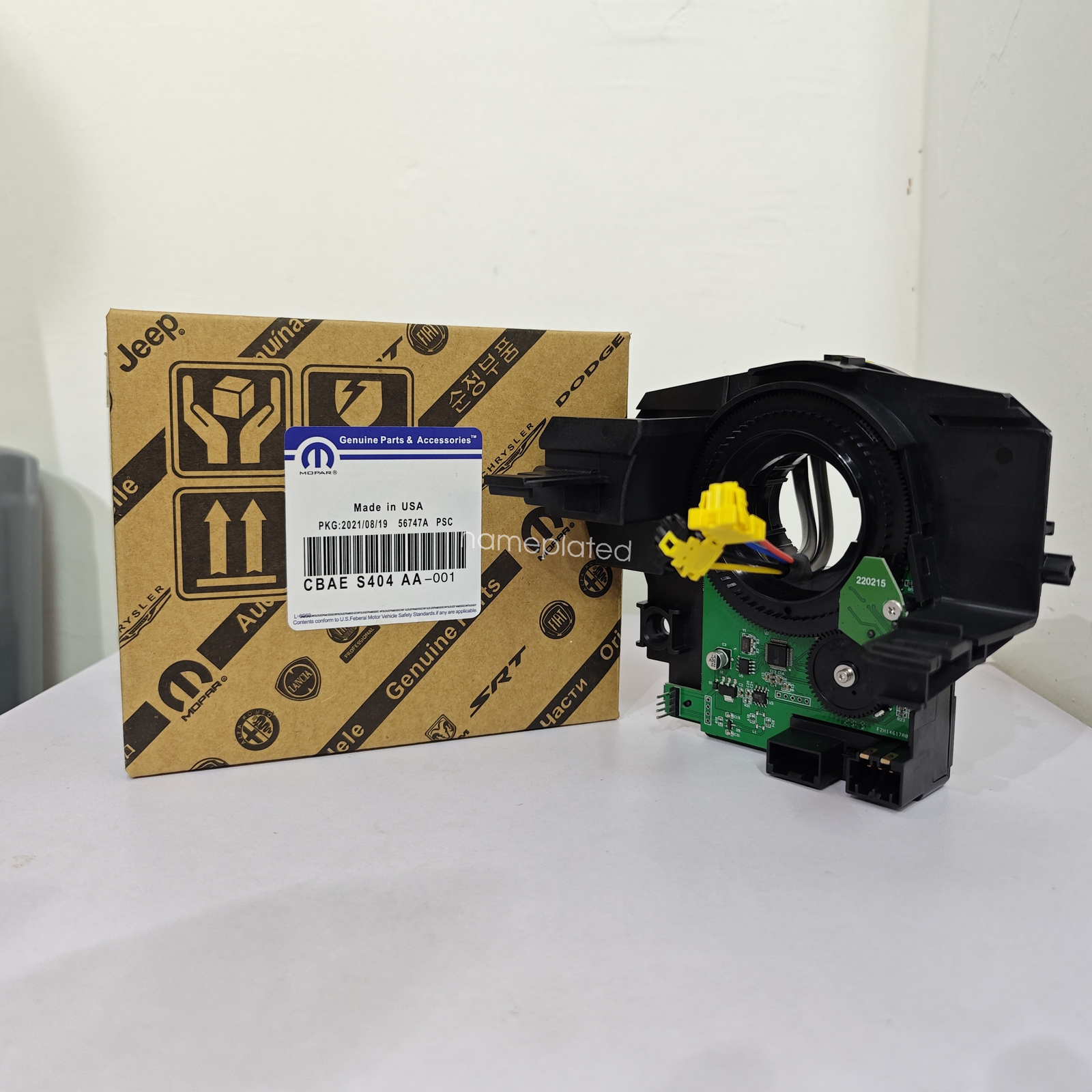 OEM MOPAR Steering Wheel Clock Spring 5156106AD For 2007-18 Jeep ...