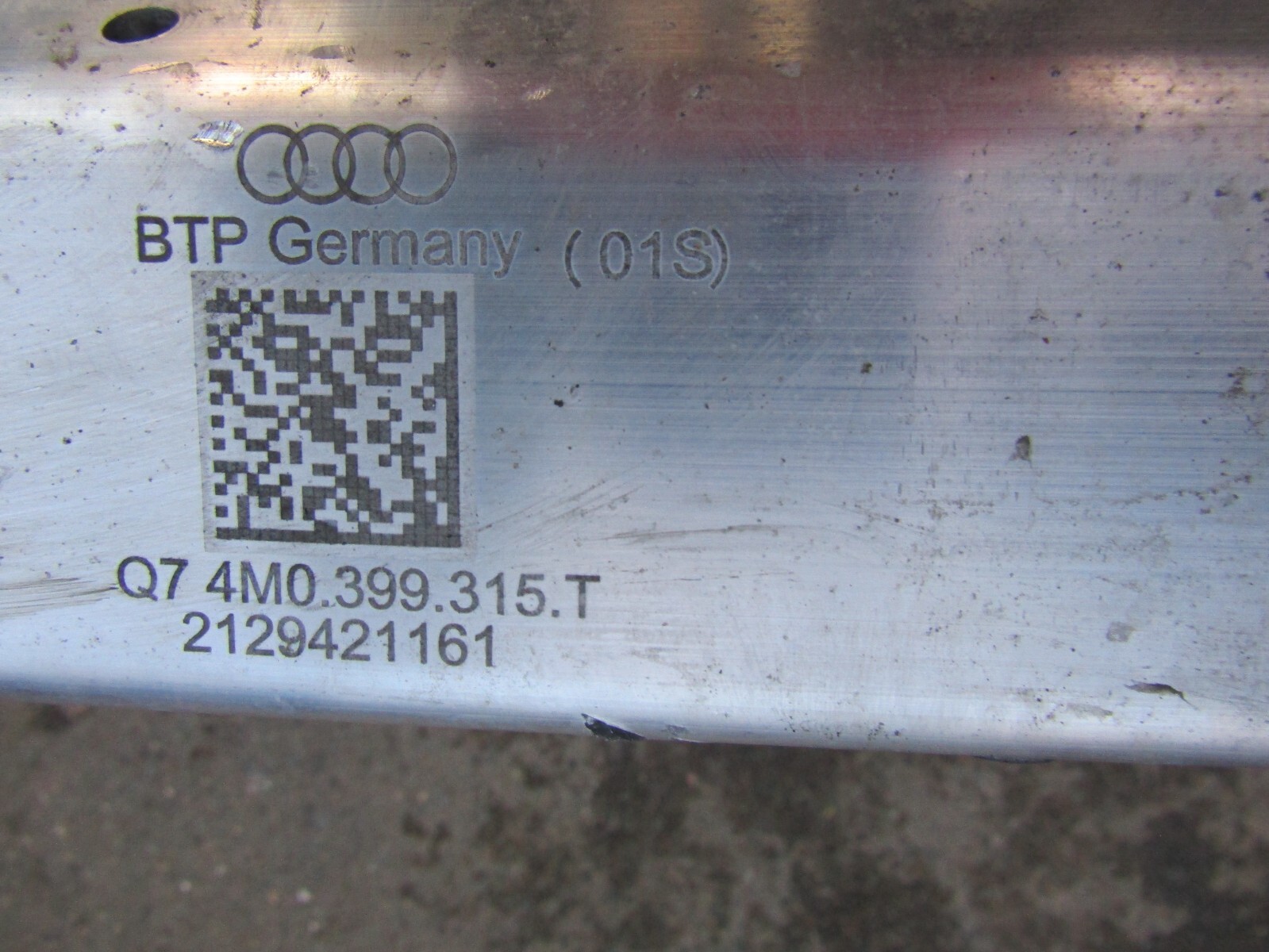 2016 ON AUDI Q7 SQ7 4M FRONT SUBFRAME 3.0 4.0 DIESEL P/N 4M0399315T RF ...