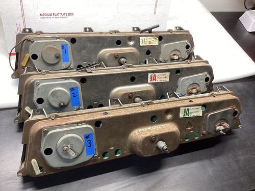 1967 Chevelle El Camino Malibu SS 300 Dash Instrument Cluster OEM Clock ...