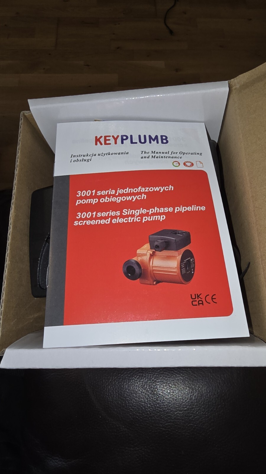 GRUNDFOS Alternative - Keyplumb 3 Speed Circulating Pump 25/6 130mm ...
