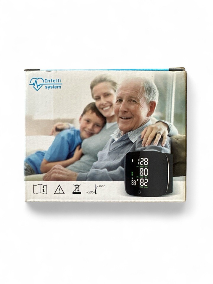 NEW Intelli System Wrist Electronic Sphygmomanometer Blood Pressure ...