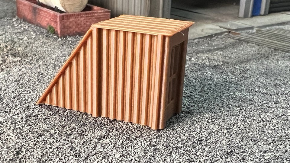 N Scale Rooftop Access Stairs (3) Accurate To Scale | eBay