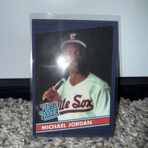 1986 Donruss Rated Rookie Style Promo Michael Jordan Baseball RC | eBay