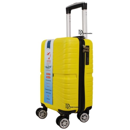 Ryanair 40x25x20cm Underseat Bag Cabin Suitcase Trolly 4 Wheel Yellow ...