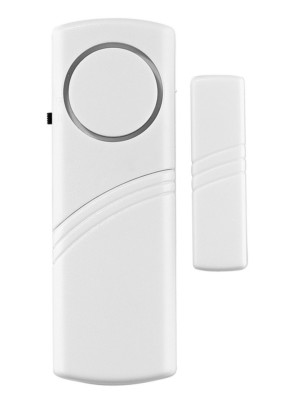 Arlec WINDOW & DOOR MAGNETIC CONTACT ALARM 90dB Ultra Loud 4-Sensors ...