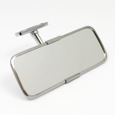 Dash mounted rear view mirror - Large, dash mounted, stainless steel | eBay
