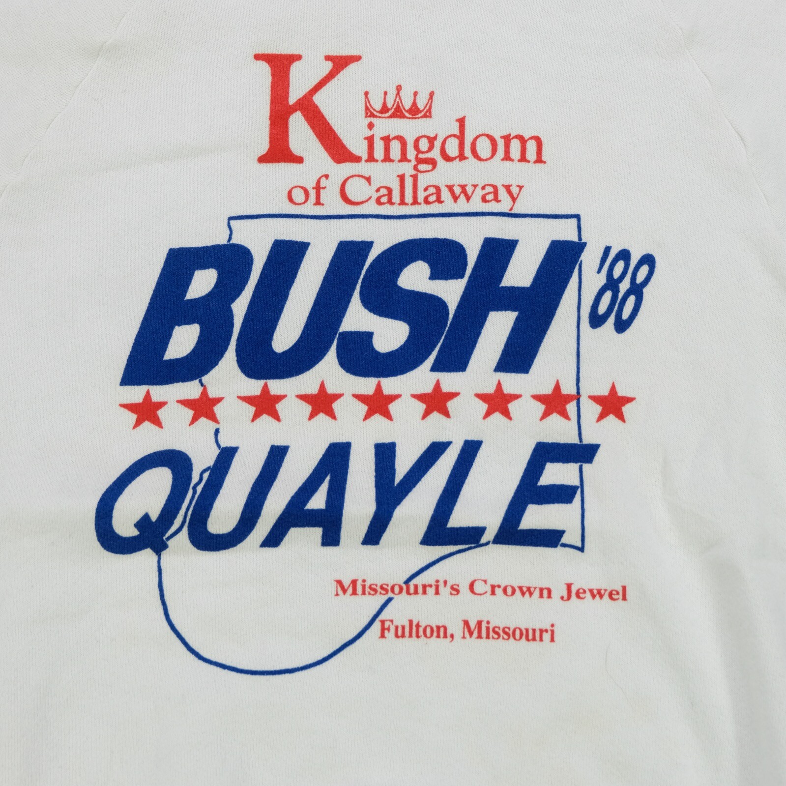 Rare Vintage George HW Bush Dan Quayle 1988 Missouri … - Gem