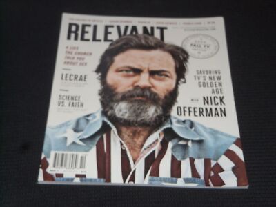 2014 SEPTEMBER RELEVANT MAGAZINE - NICK OFFERMAN FRONT COVER - L 21462 ...