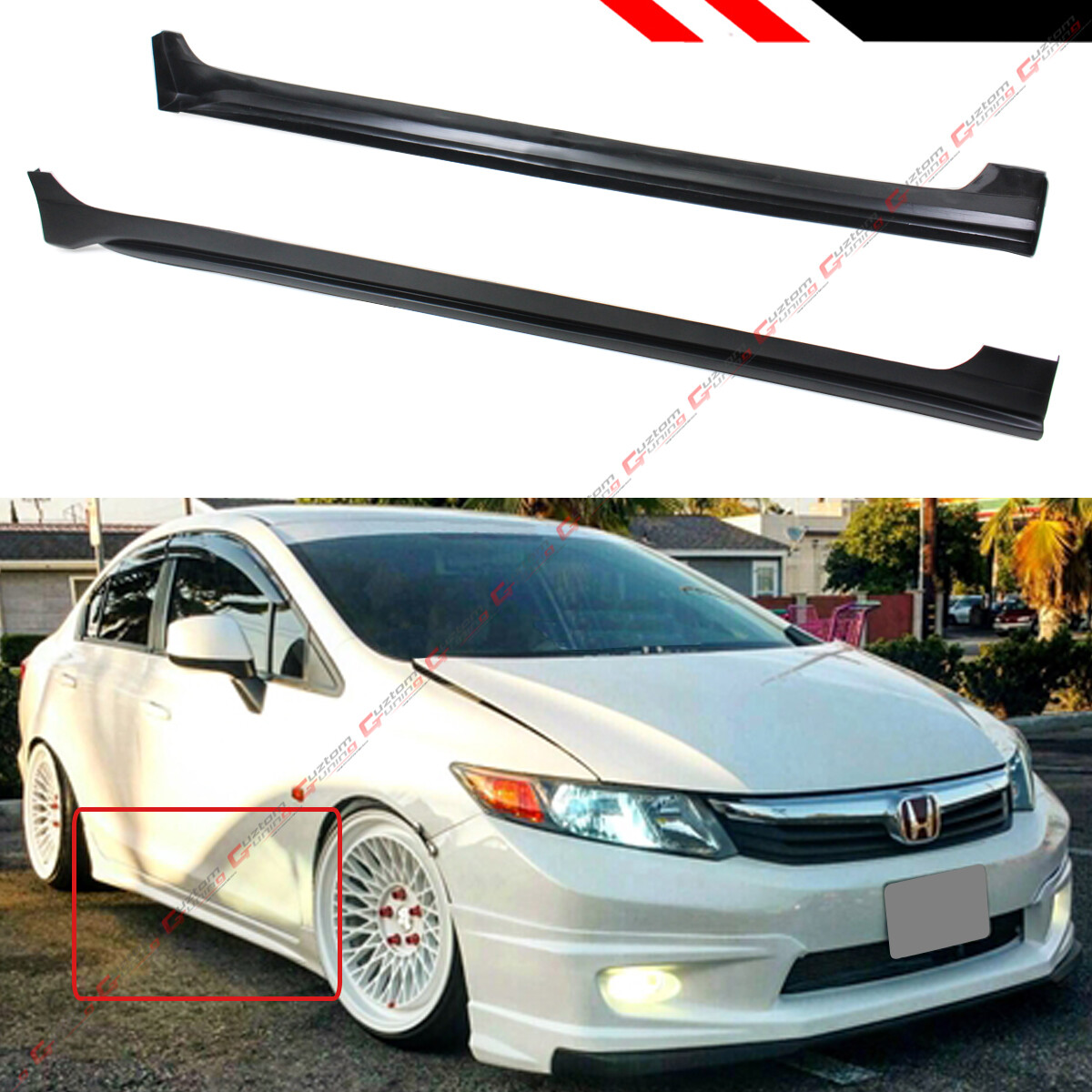 Honda Jdm Style JDM Style Hood Bra For 96 98 Honda Civic B16 B18