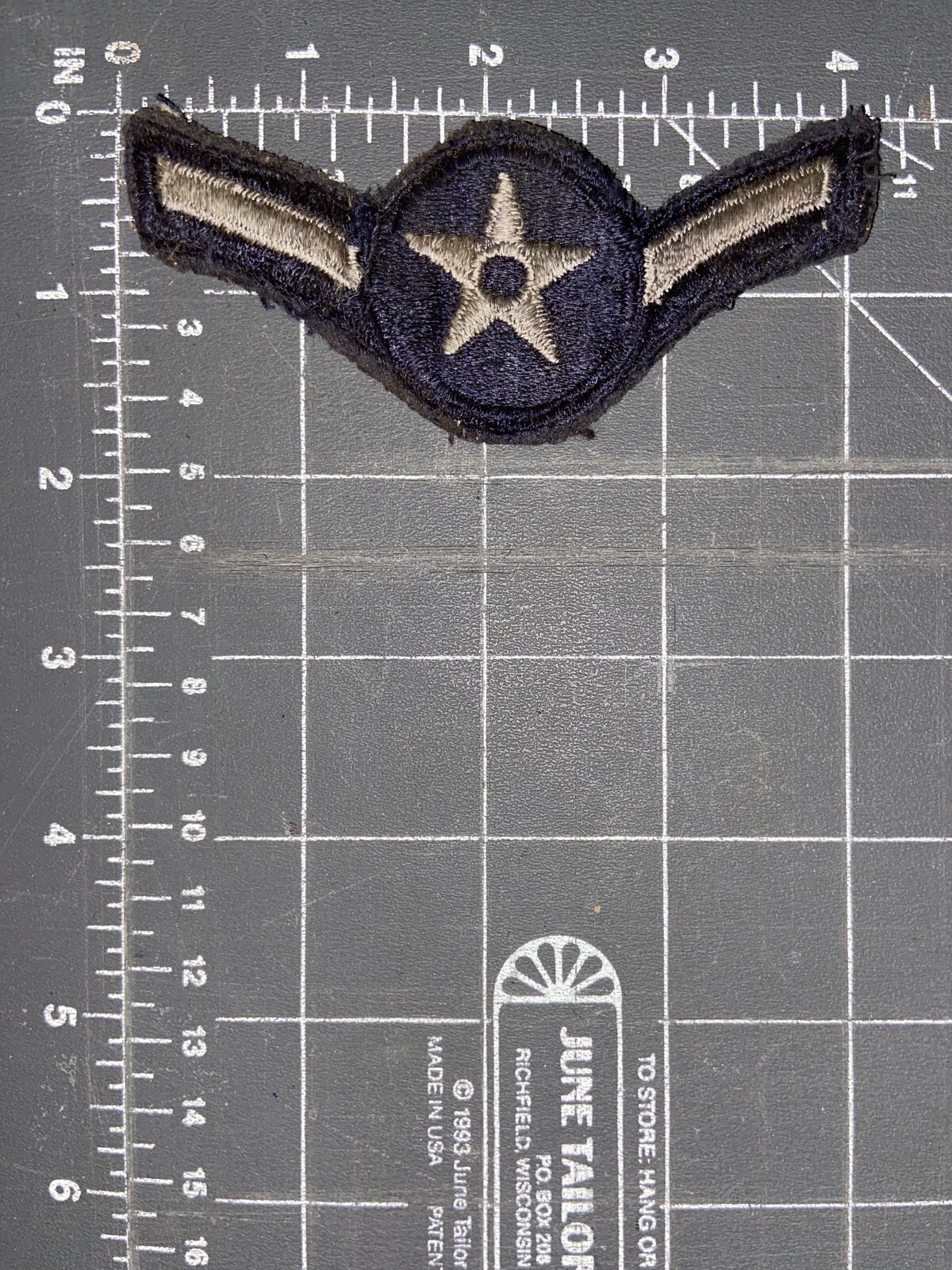 United States Air Force Airman Amn Rank Patch Insignia E-2 E2 Blue USAF ...