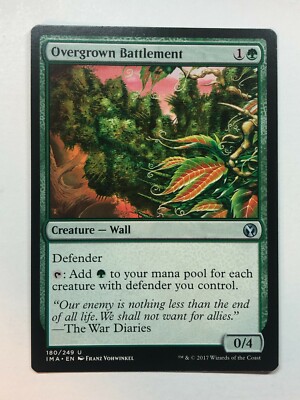 MTG Iconic Masters Overgrown Battlement 180 NM/M | eBay