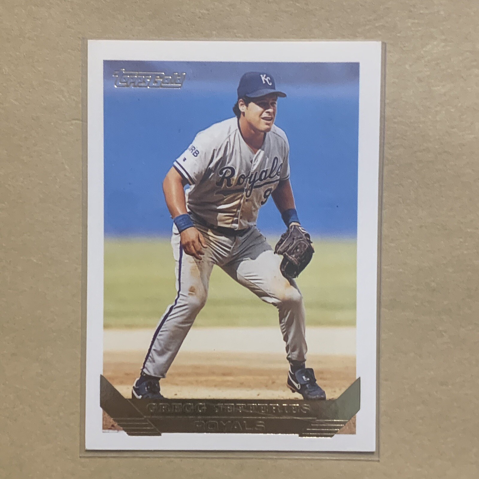1993 Topps Gold Baseball #105 - Gregg Jefferies Kansas City Royals NMMT ...