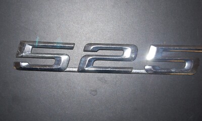 Plastic BMW 525 ORIGINAL OEM EMBLEM / BADGE 240A | eBay