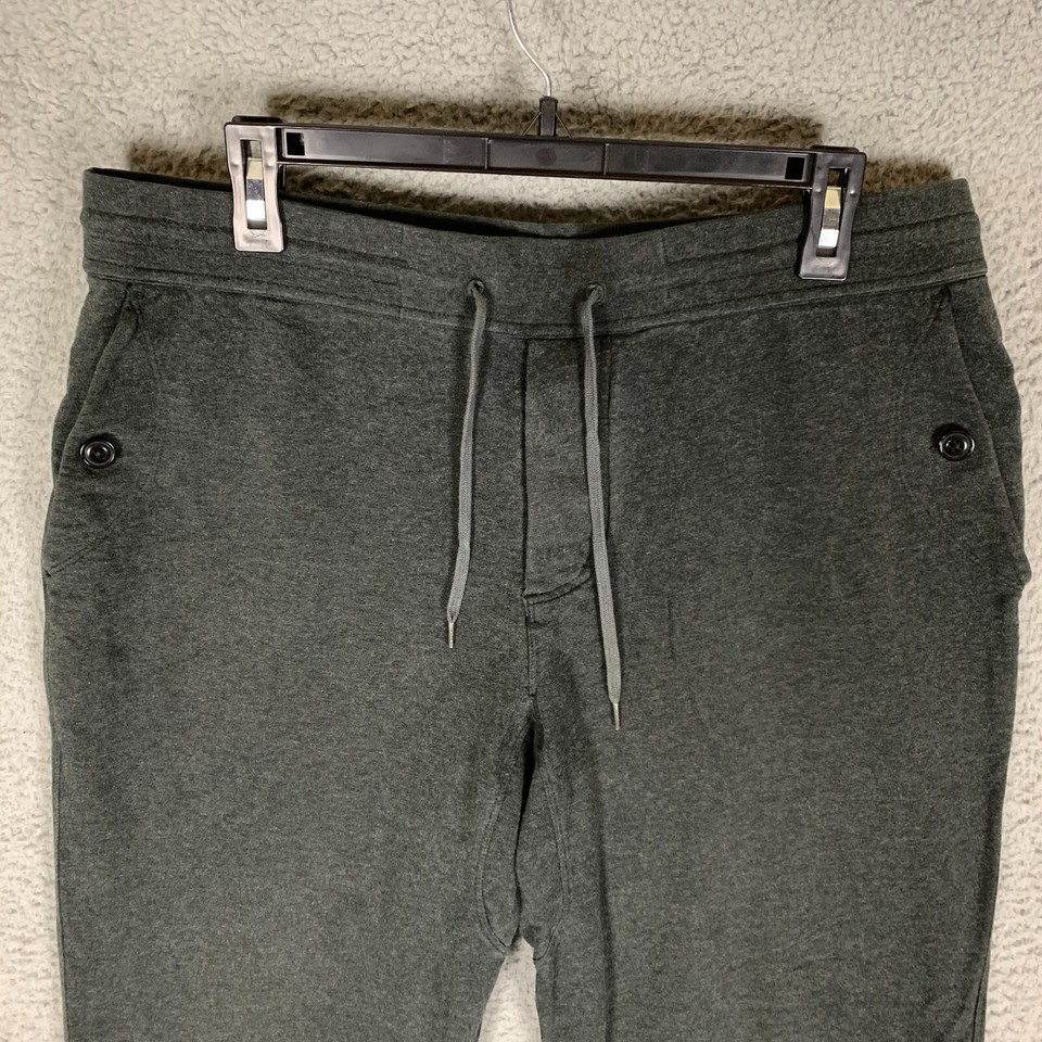 Lululemon Sweatpants Men's XL Charcoal Straight Drawstring Relaxed ...