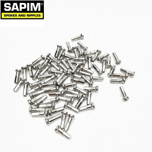 14g (2.0mm) Sapim Brass Spoke Nipples 16mm Silver | Pack of 36 | eBay