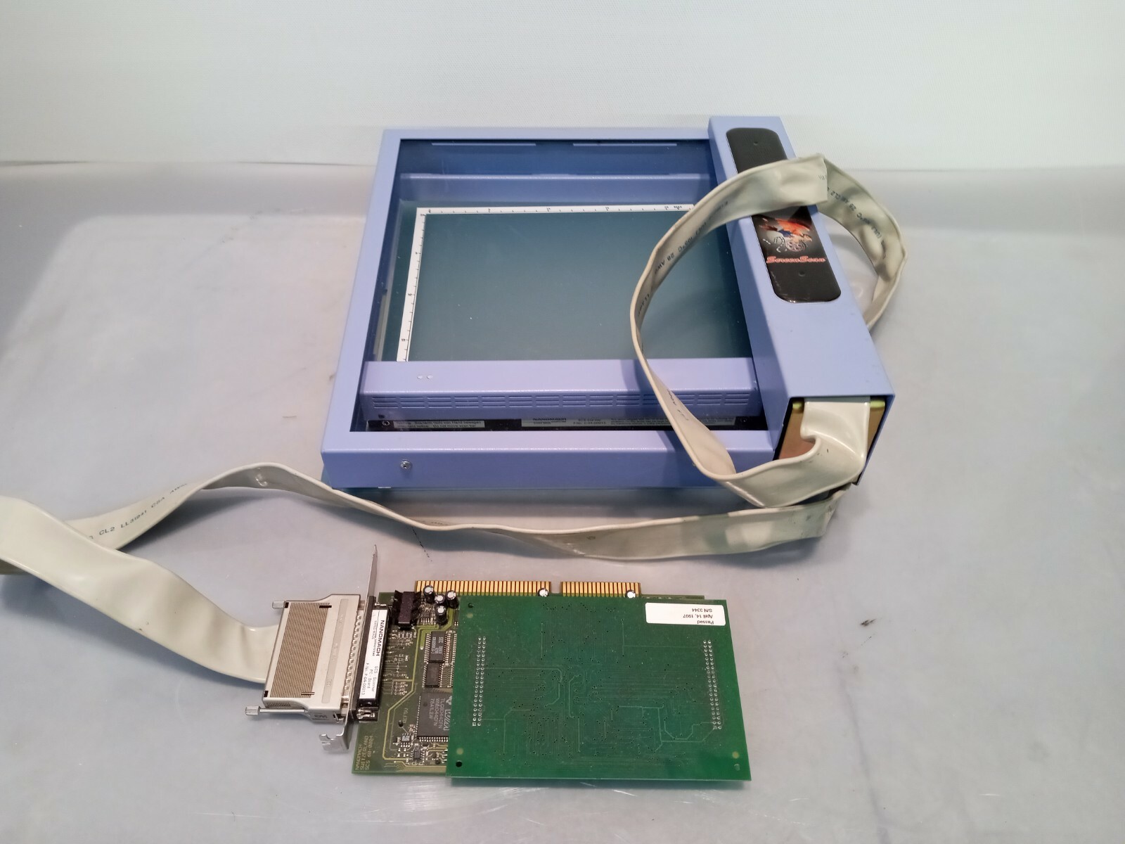 Nanomach ScreenScan SCS Scanner Microfiche SCSI Screen mount with SCSI ...
