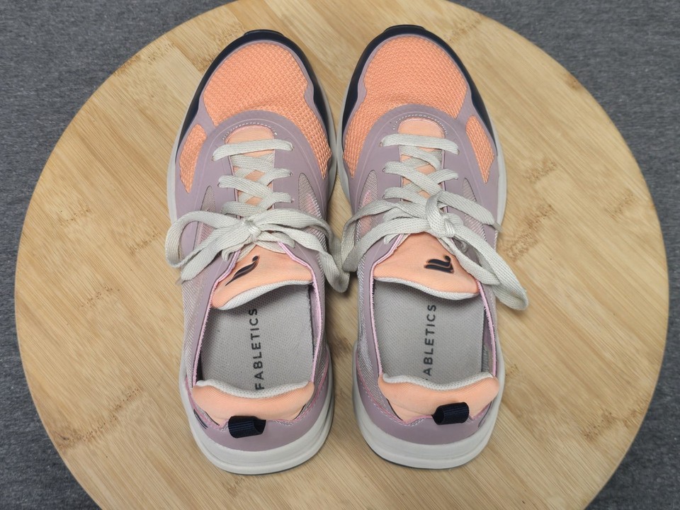Fabletics Venice Performance Sneakers Women's Size 8 Shoes Peach Haze ...