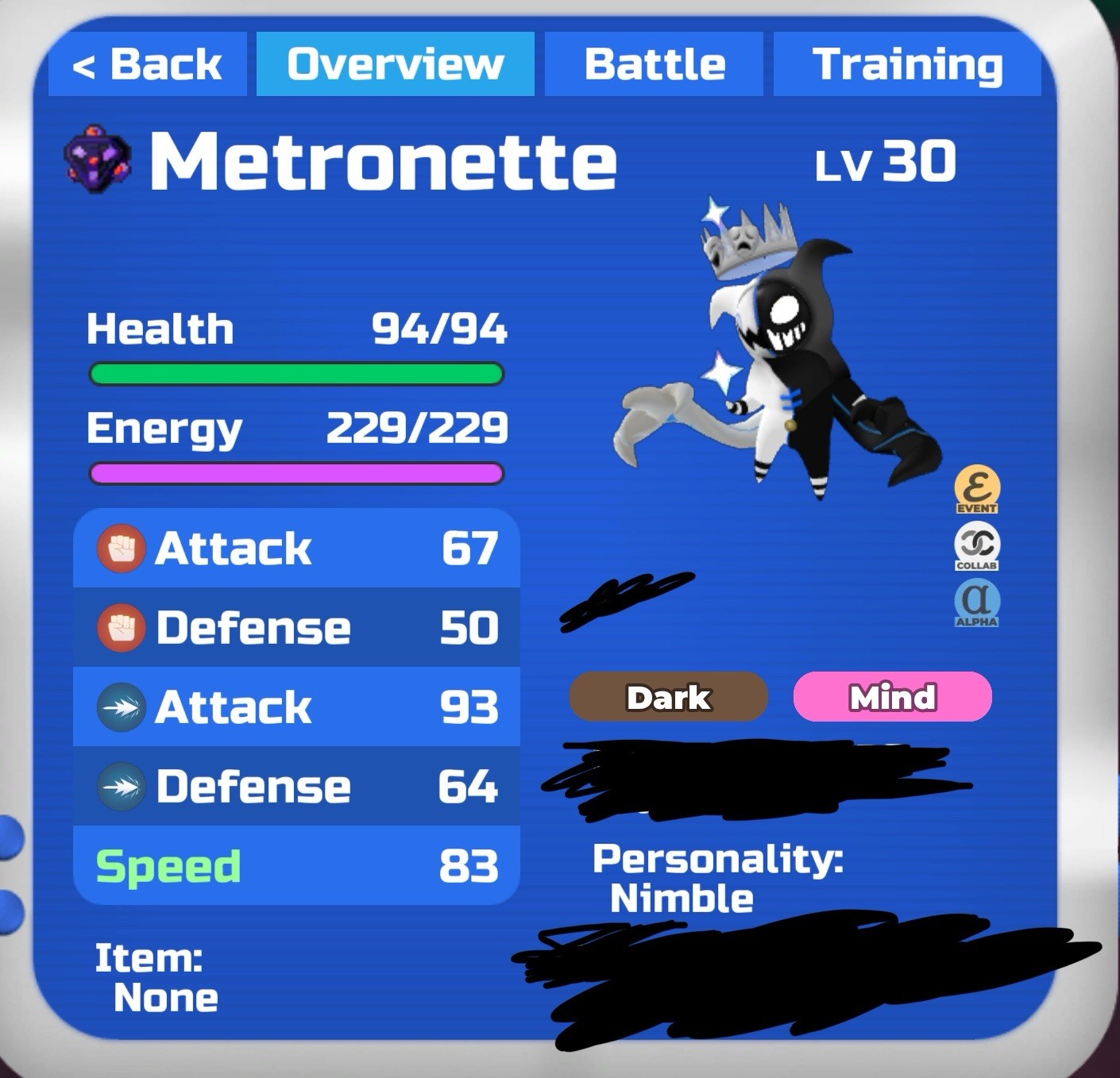 Roblox Loomian Legacy Gleam Noli Metronette (Fast Delivery) | eBay